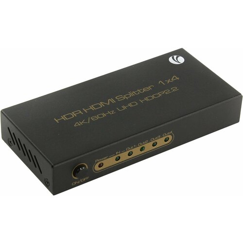 Разветвитель HDMI Spliitter 1=>4 2.0v, VCOM