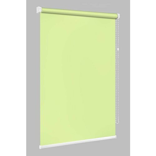Рулонные шторы Люкс зеленый 64х155 см