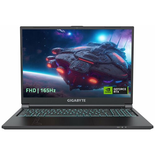 Игровой ноутбук Gigabyte G6 MF 16"(1920x1200) Intel Core i7 12650H(2.3Ghz)/16GB SSD 512GB/nVidia GeForce RTX 4050 6GB/Windows 11 Home/MF-G2KZ853SH