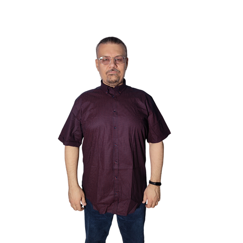 Рубашка Tonelli, размер 4XL, фиолетовый