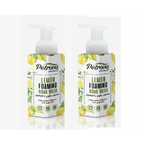 Petrova Пенка для мытья рук Naturals Лимон, 250мл - 2 штуки