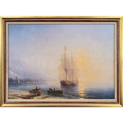 Репродукция картины И. К. Айвазовский "Тихое море" 47х35