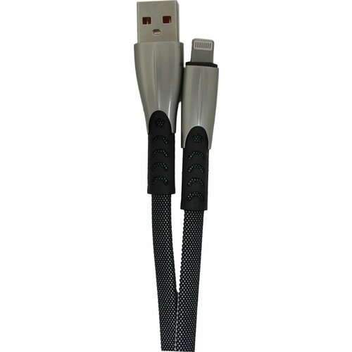 USB Кабель для Apple/iPhone Denim, 2.4A, Черный