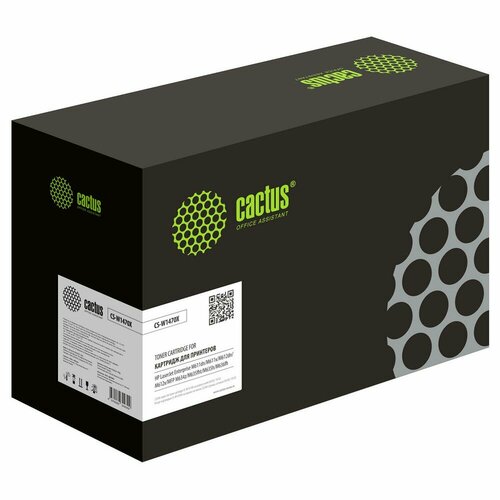 Cactus Картридж лазерный 147X CS-W1470X W1470X черный 25200стр. для HP LaserJet M611dn M612dn M634dn M634h