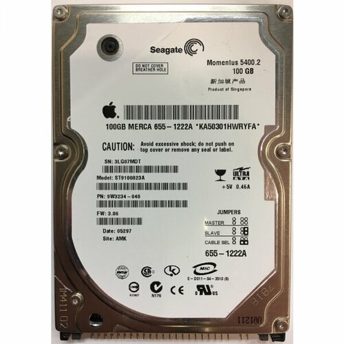 Жесткий диск Seagate 9W3234 100Gb 5400 IDE 2,5" HDD