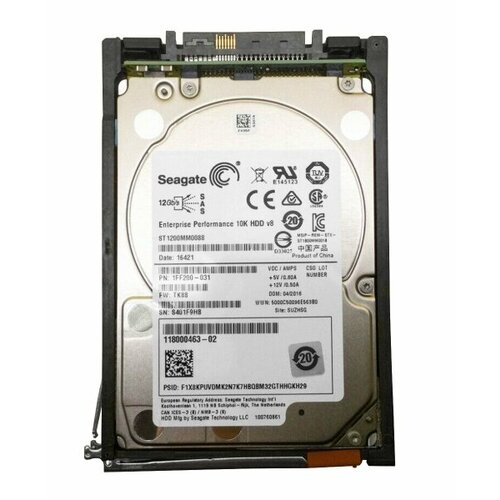 Жесткий диск EMC 118000463-02 1,2Tb 10000 SAS 2,5" HDD