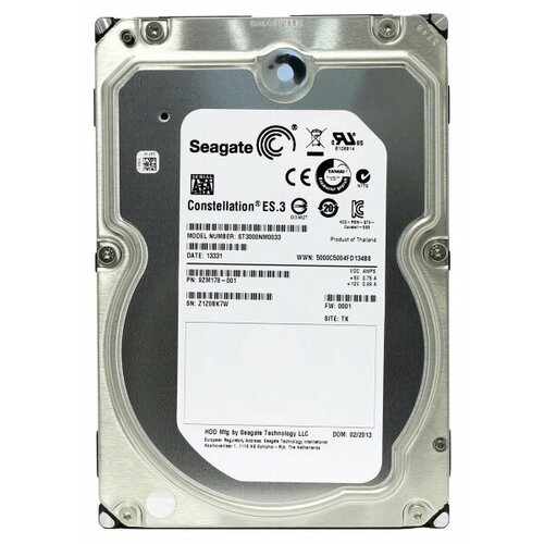 Жесткий диск Seagate ST3000NM0033 3Tb SATAIII 3,5" HDD