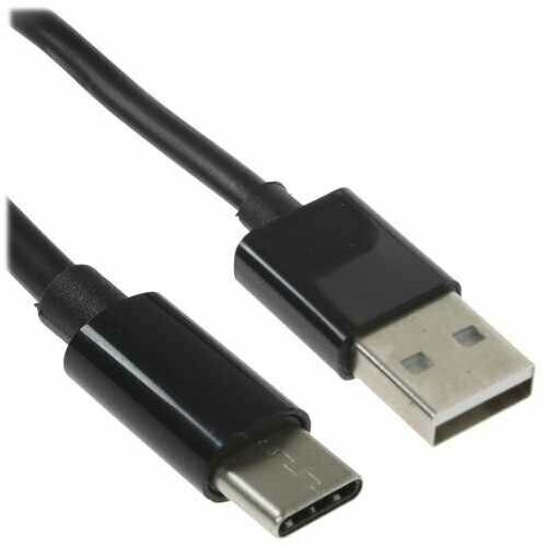 Кабель круглый KEYRON USB Type-C - USB черный 1 м