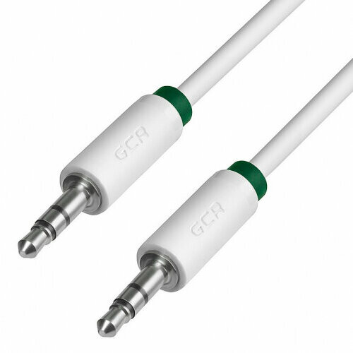 Кабель аудио Greenconnect jack 3,5mm/jack 3,5mm 0.25m белый GCR-AVC1662-0.25m (GCR-AVC1662-0.25m)