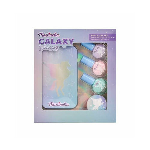 Набор для ногтей в жестяной банке "Galaxy Dreams" Martinelia