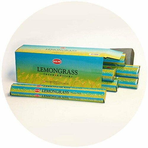 Благовония HEM Lemongrass - Лемонграсс, 20 палочек