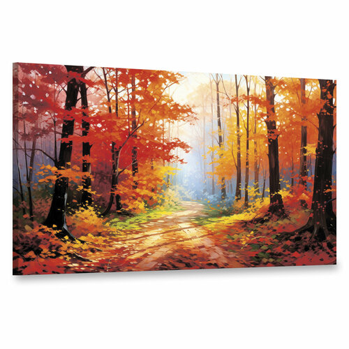 Интерьерная картина 100х60 "Осенние краски"