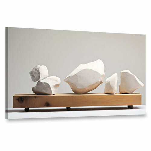 Интерьерная картина 100х60 "Минимализм: простота и естественность"