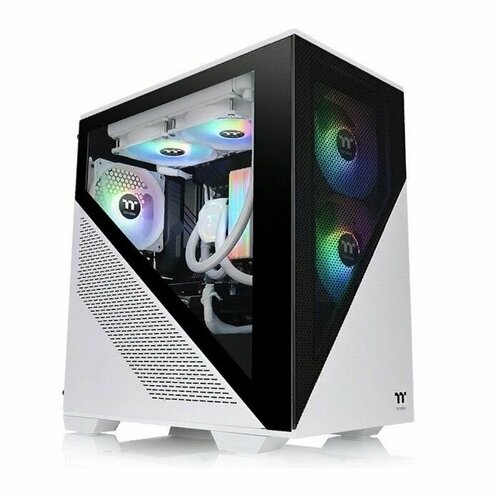 Корпус Thermaltake Divider 170 TG ARGB Snow/White /Win/SPCC/Tempered Glass*1/120mm ARGB PWM Fan*2