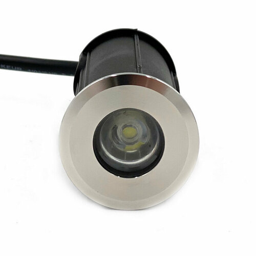 Прожектор светодиодный точечный Reexo Punto 6W1, 1 Вт, 12 В, AISI-304, 62*85 мм, IP68, под бетон (холодный белый свет), цена - за 1 шт