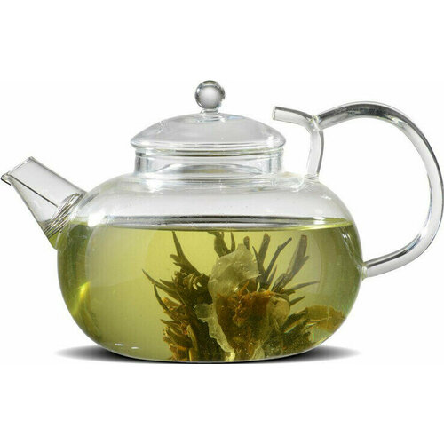 Чайник заварочный Чайник заварочный 1400мл стекло иван-чай (пружина в носике) (TP104)