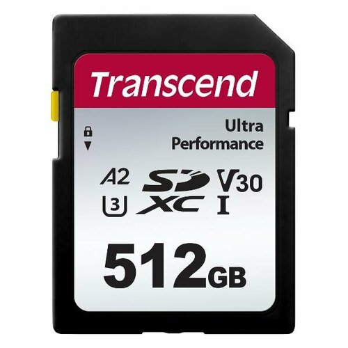Карта памяти SDHC Transcend 512GB TS512GSDC340S