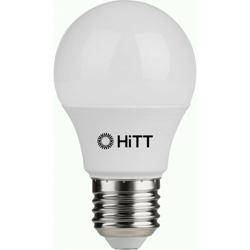 GENERAL/HiTT лампа светодиодн. ЛОН A60 E27 12W(1070lm) 4000K 4K матовая 55х95 пластик/алюмин. 1010002 (арт. 841021)