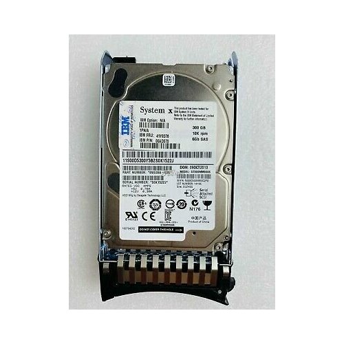 Жесткие диски IBM Жесткий диск IBM 300GB SAS 2.5" 10K 00AD070