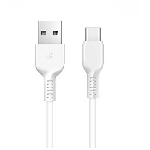 Кабель USB - микро USB HOCO X20, 2.0м, 2.4A, цвет: белый