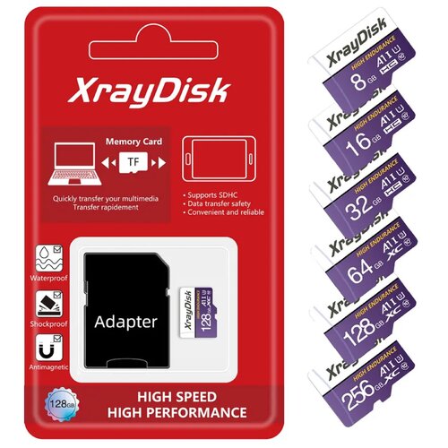 Карта памяти Micro SD 128 Gb Class 10, UHS-1U3 R/W 90/65Mb/s