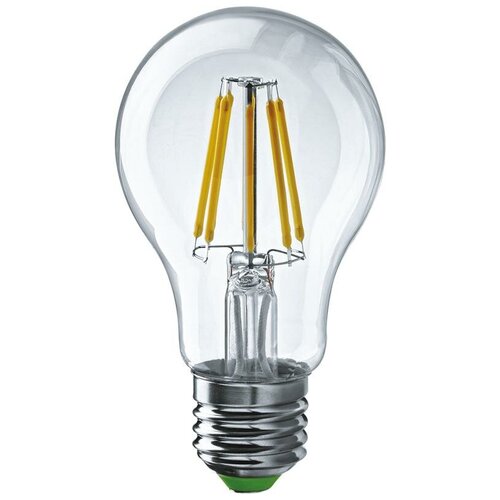 Лампа светодиодная филаментная 80 878 OLL-F-A60-15-230-2.7K-E27 | код 80878 | онлайт (3шт. в упак.)
