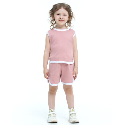 Комплект одежды GolD, размер 86, розовый