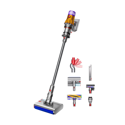 Пылесос Dyson V12s Detect slim submarine (SV46) IN, yellow/nickel