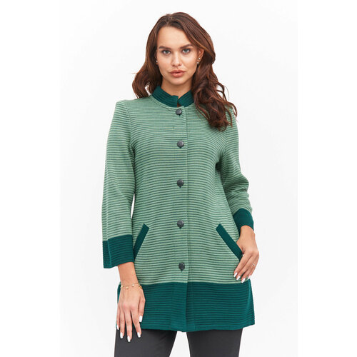Пиджак Текстильная Мануфактура, размер 58, зеленый