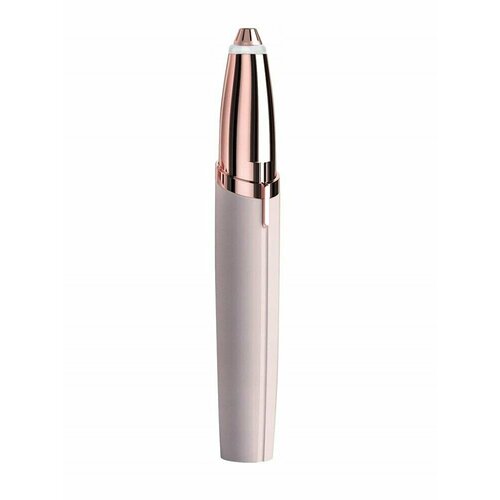 Портативный триммер-эпилятор для коррекции бровей Flawless Brows, розовый