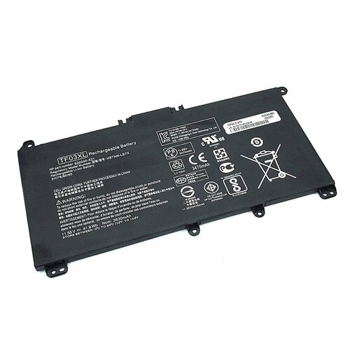 Аккумулятор для ноутбука HP 14-bf045TX 41.7Wh 11.55V