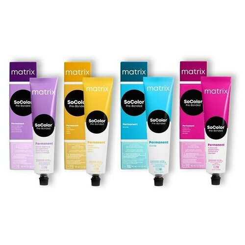 Краска для волос Matrix Coloring Hair SoColor Pre-Bonded, Перманентная краска для волос с бондером, 509G (509.3)