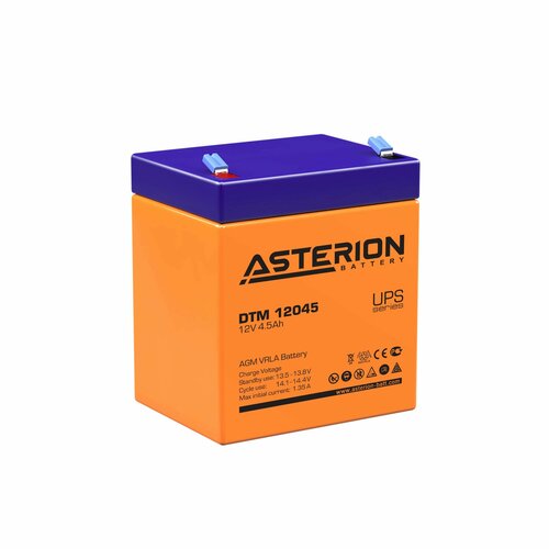 Аккумулятор ASTERION DTM 12045 (12V 4,5 Ah) 12 Вольт 4,5 Ампер