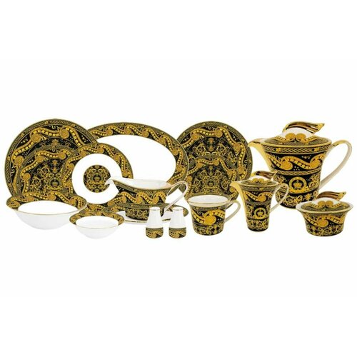 Обеденно-чайный сервиз Триумф, 6 персон, 47 предметов (Royal Crown)