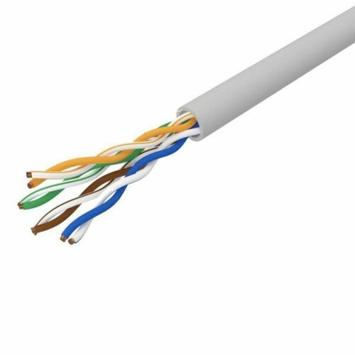 Кабель витая пара U/UTP PROconnect, cat 5e, 4PR, 24AWG, внутренний, серый, 25 м [01-0052-25]