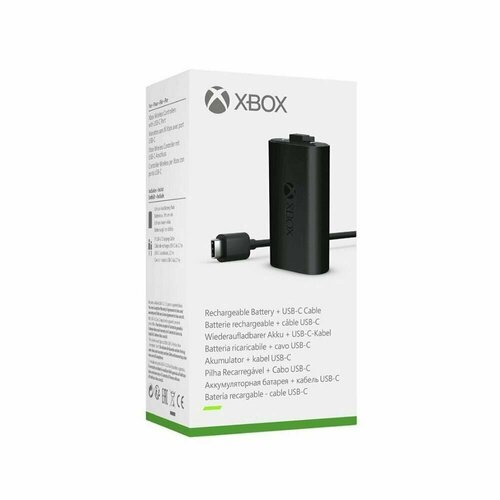 Оригинальная Аккумуляторная батарея Xbox +USB-C кабель для геймпада Microsoft Xbox Series S/X, 2 штуки