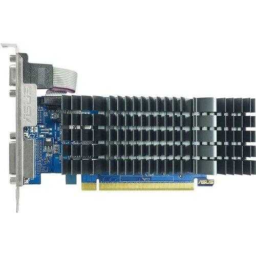 ASUS Видеокарта Asus PCI-E GT710-SL-2GD3-BRK-EVO NVIDIA GeForce GT 710 2048Mb 64 DDR3 954/5012 DVIx1 HDMIx1 CRTx1 HDCP Ret low profile