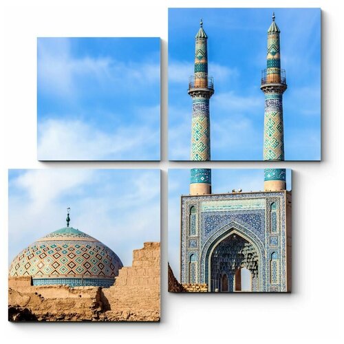 Модульная картина Мечеть Джеймда Йезд в Иране50x50