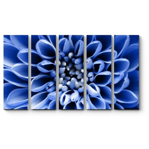 Модульная картина Запах синего190x114