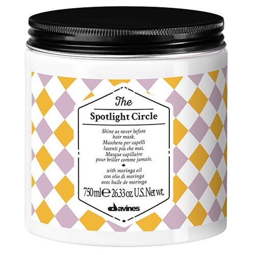 Davines The Circle Chronicles The Spotlight Circle Маска-суперблеск для волос, 750 г, 750 мл, банка