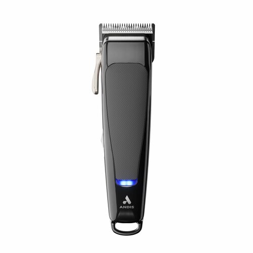 Машинка для стрижки волос ANDIS MTC reVITE, с ножом для фейда, 0,2-0,5 мм, аккум/сетевая, алюминиевый корпус, 12 насадок, черная 86005 MTC