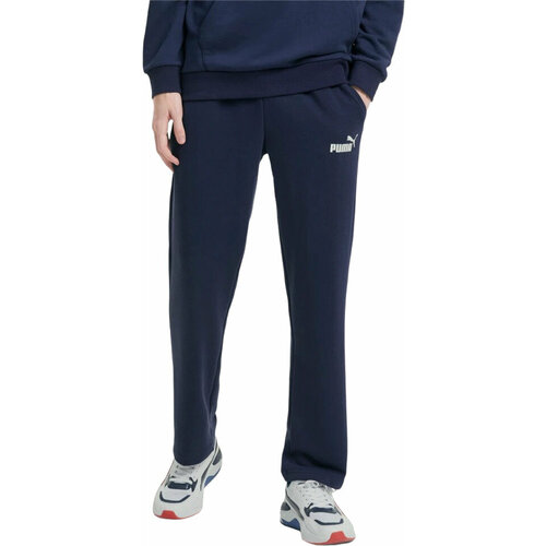 Брюки PUMA Essentials Logo Men's Sweatpants, размер XL, синий