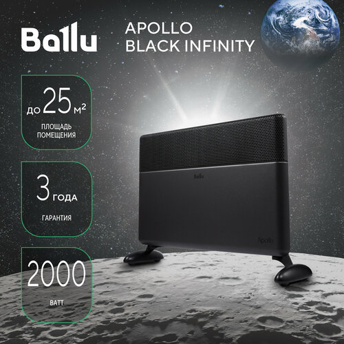 Электрический конвектор Ballu BEC/ATI-2003 Apollo Infinity Black