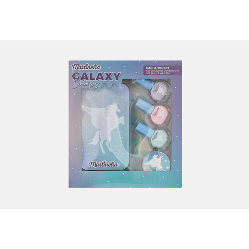 Набор для ногтей в жестяной банке Galaxy Dreams Nail & Tin Set