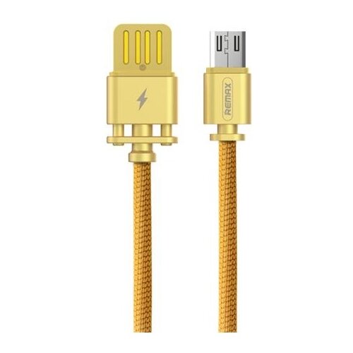 Кабель Remax Dominator USB - microUSB (RC-064m), золотистый