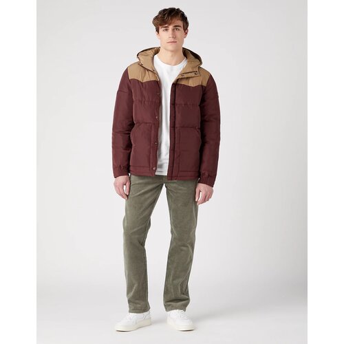 Куртка Wrangler, размер XL, коричневый, бордовый