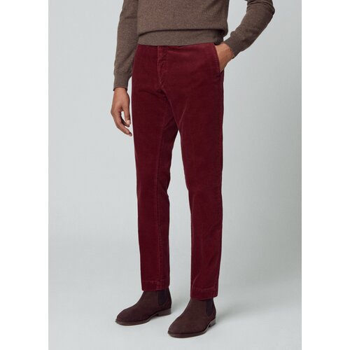 Брюки HACKETT London, размер 34, бордовый