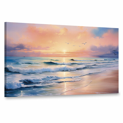 Интерьерная картина 100х60 "Морская красота"