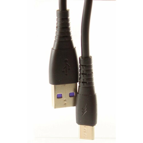 USB Кабель Type-C "OINO" M160, силиконовый, 2.5A, Черный, 1 м.