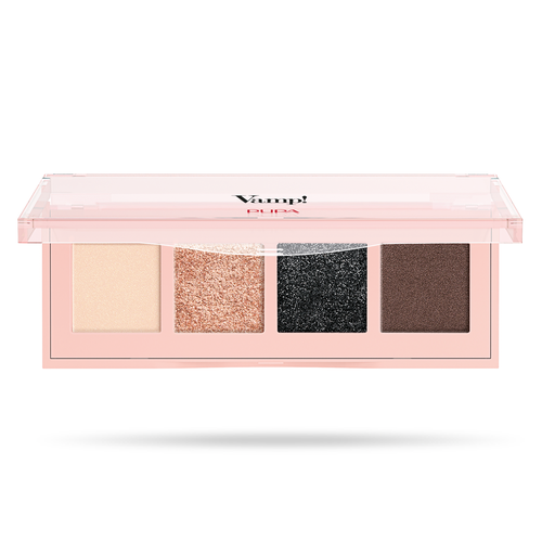 Пупа / Pupa - Тени для век палетка 4 Eyeshadow Palette Vamp! тон 006 deep nude 5,2 г